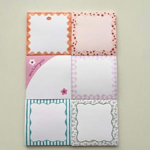 Cute Sticky Notes / Post-it Notes / Note Taking / to Do List ...