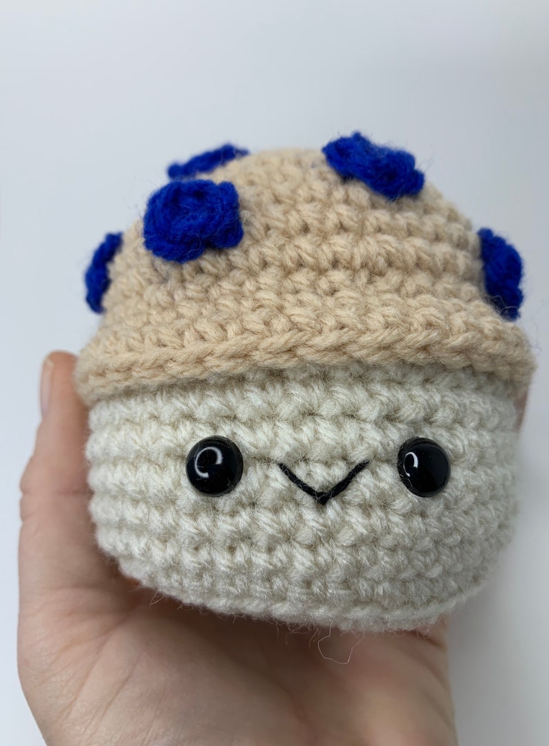 Toy Muffins, Blueberry, Chocolate, Strawberry, Crocheted, Stuffed ...