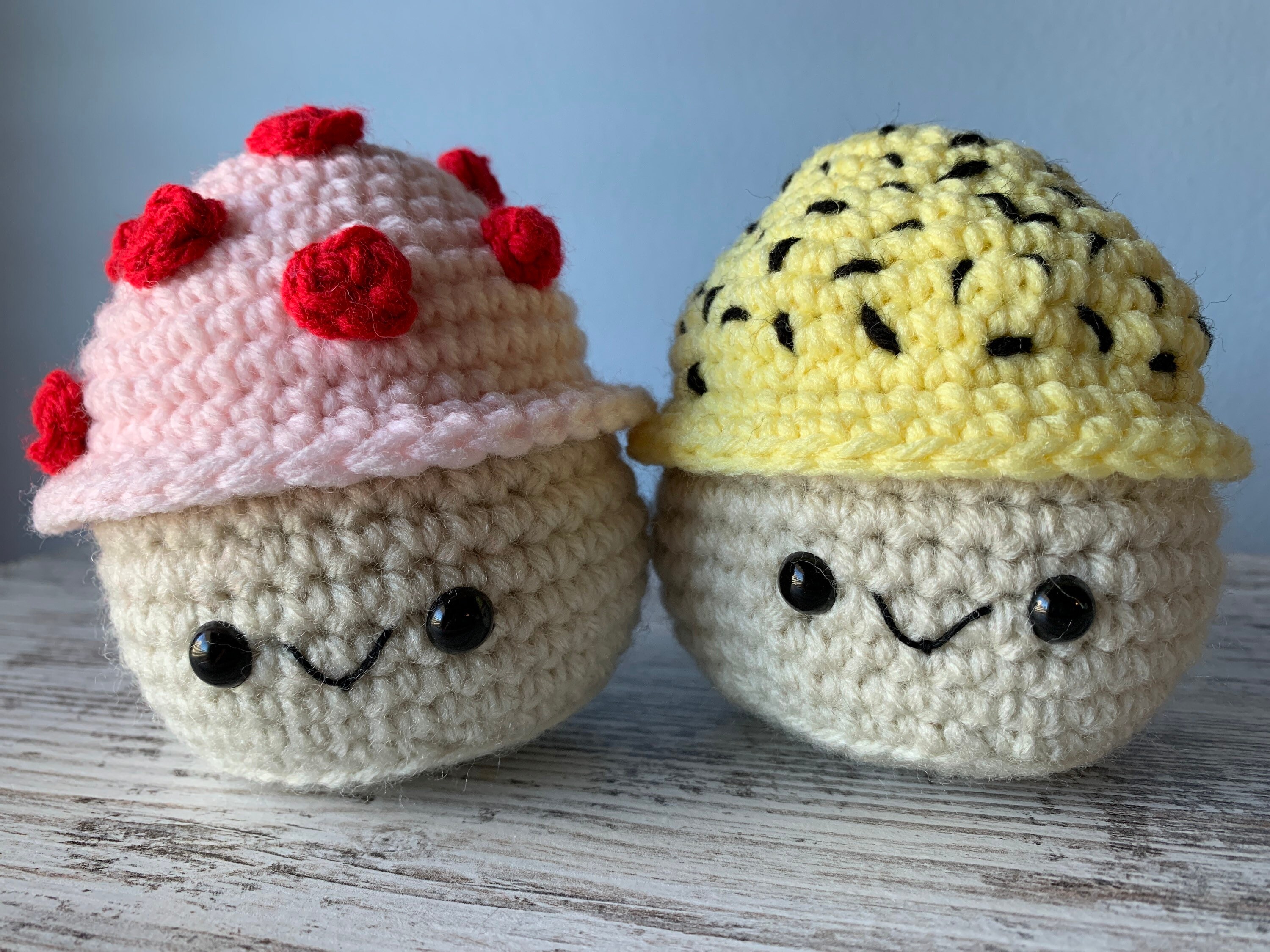 Toy Muffins, Blueberry, Chocolate, Strawberry, Lemon, Crocheted ...