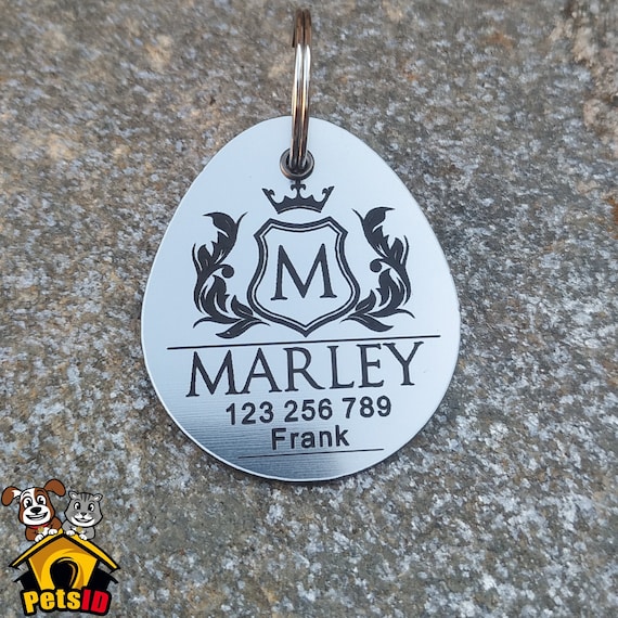 Dog Tag Emblem Dog Tag Shield Dog Tag Dog Tag Engrave Cat | Etsy