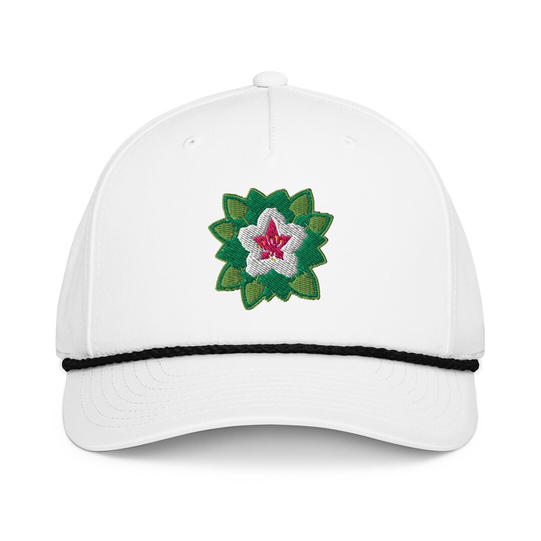 Masters Bold Azalea Rope Hat White - Etsy