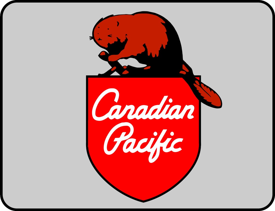 Canadian Pacific 1960'S Beaver Shield Flexfit Cap Light | Etsy