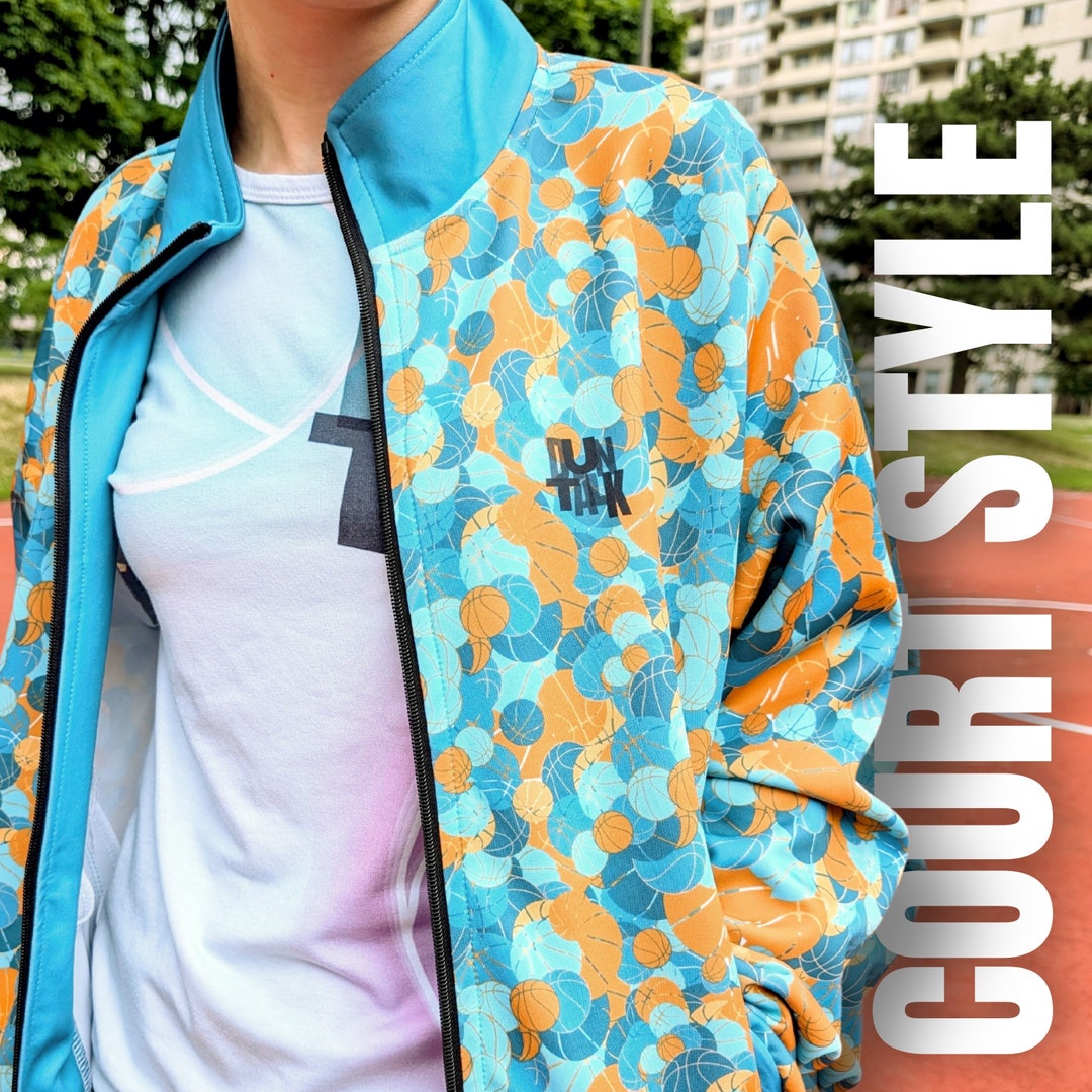 Basketball Track Jacket Basketball-inspired Athletic Jacket - Casual ...