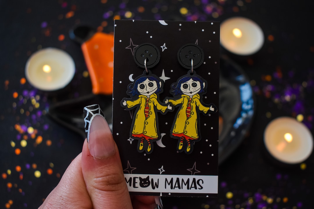 Button Eyes , Other Mother , Button Doll , Acrylic Dangle , Spooky Year ...