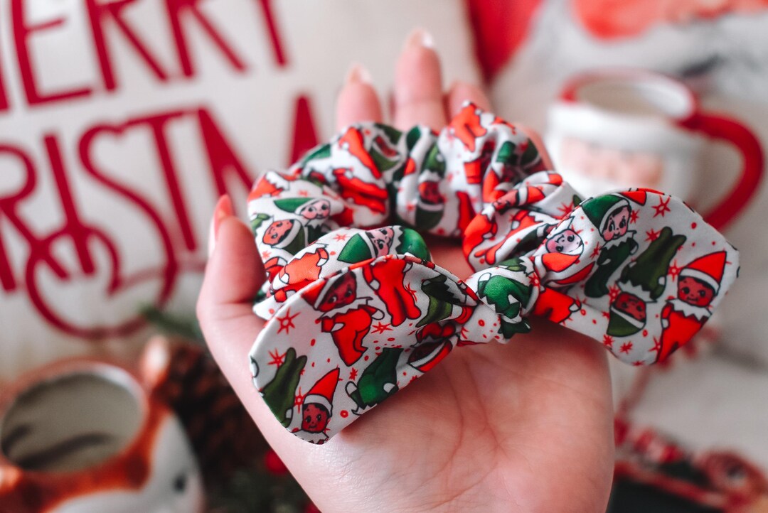 Kewpie , Cute , Kawaii , Chibi , Elf , Xmas , Christmas, Hair Tie ...