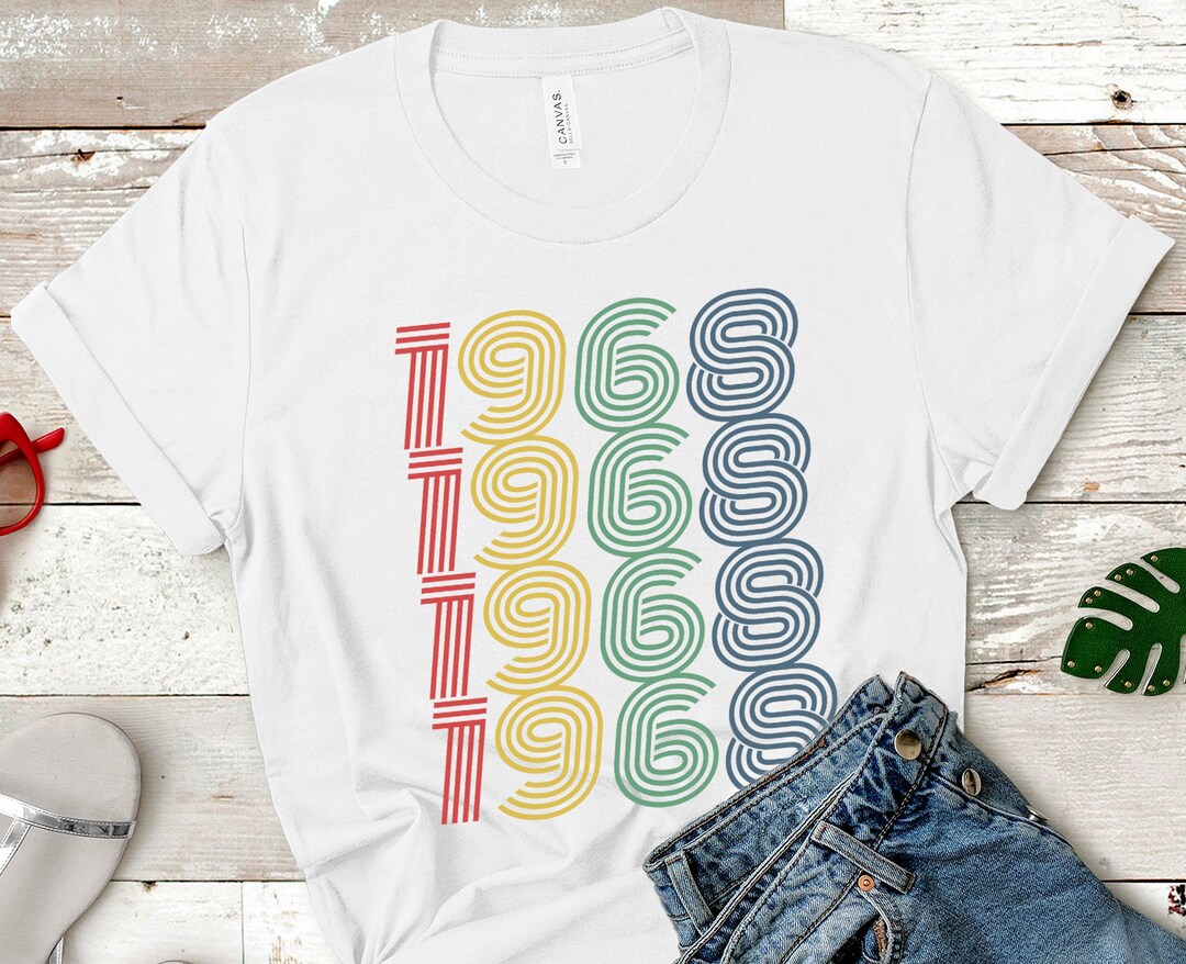1968 Birthday T-shirt 1968 Tshirt Retro Shirt 56th Birthday Gift 1968 ...