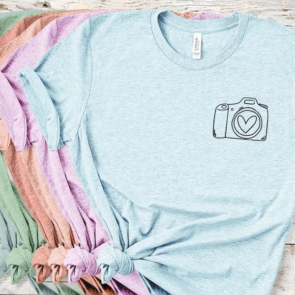 Photography T Shirt - Etsy