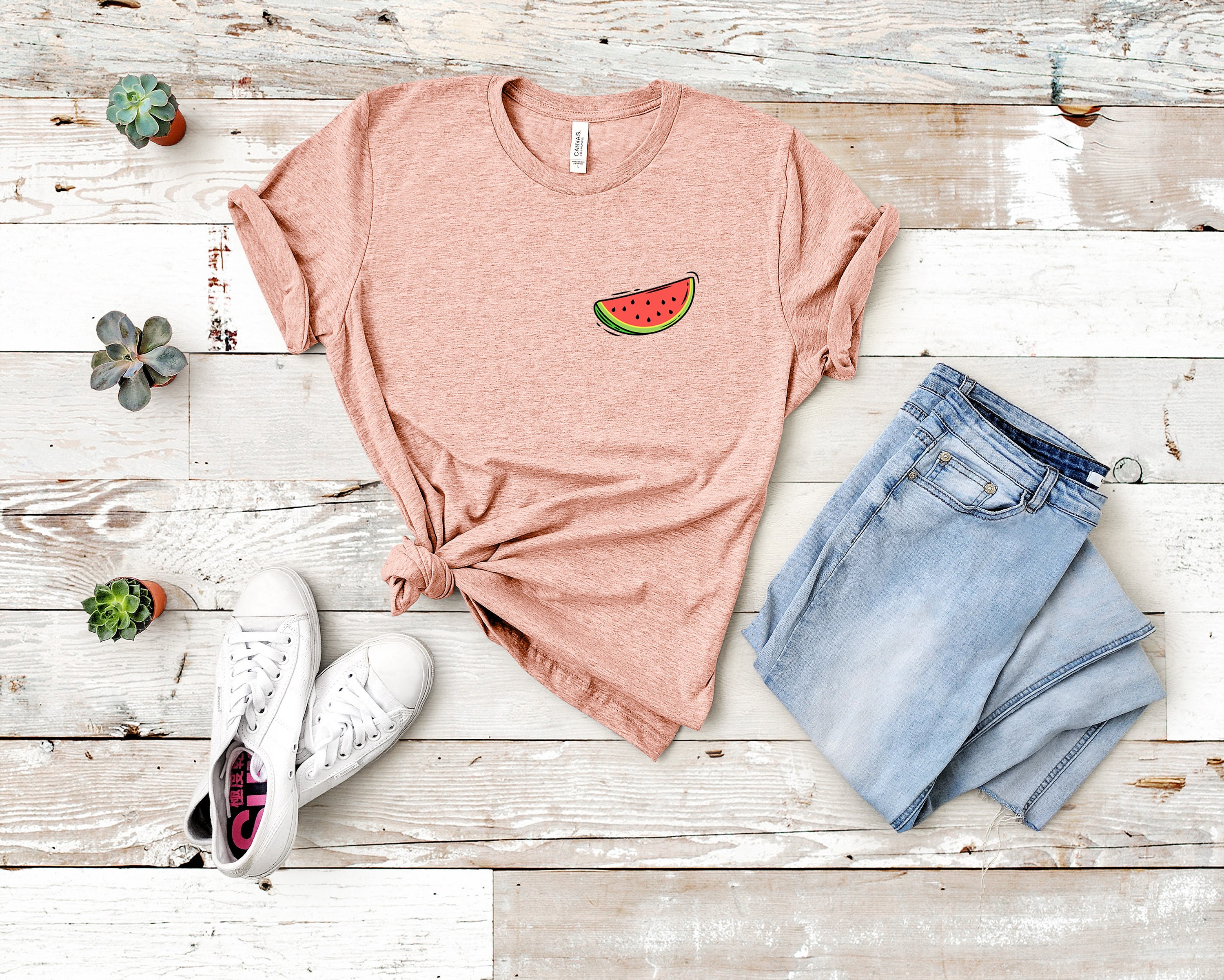 Watermelon Shirt Watermelon Rasta T-shirt Watermelon Funny T - Etsy