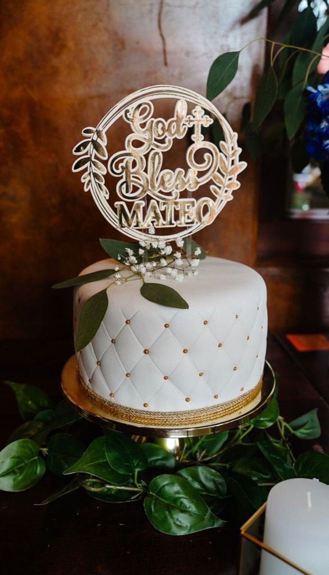 First Communion Cake Topper,first Communion, Baptism Cake Topper First ...