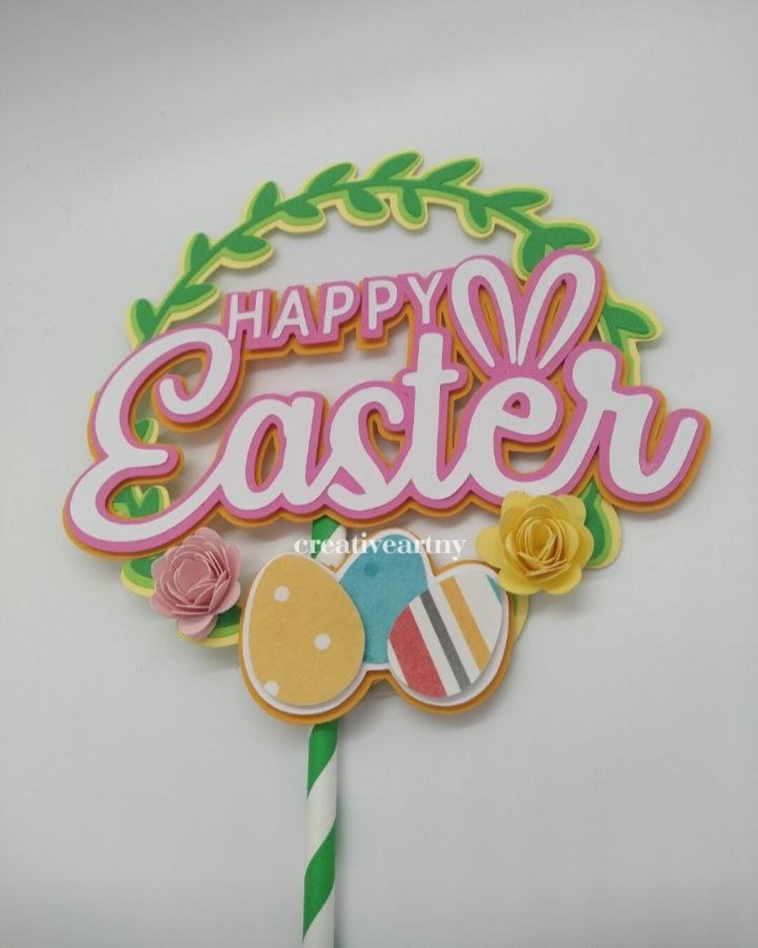 Easter Bunny Cake Topper Easter Cake Topper Bunny Cake - Etsy