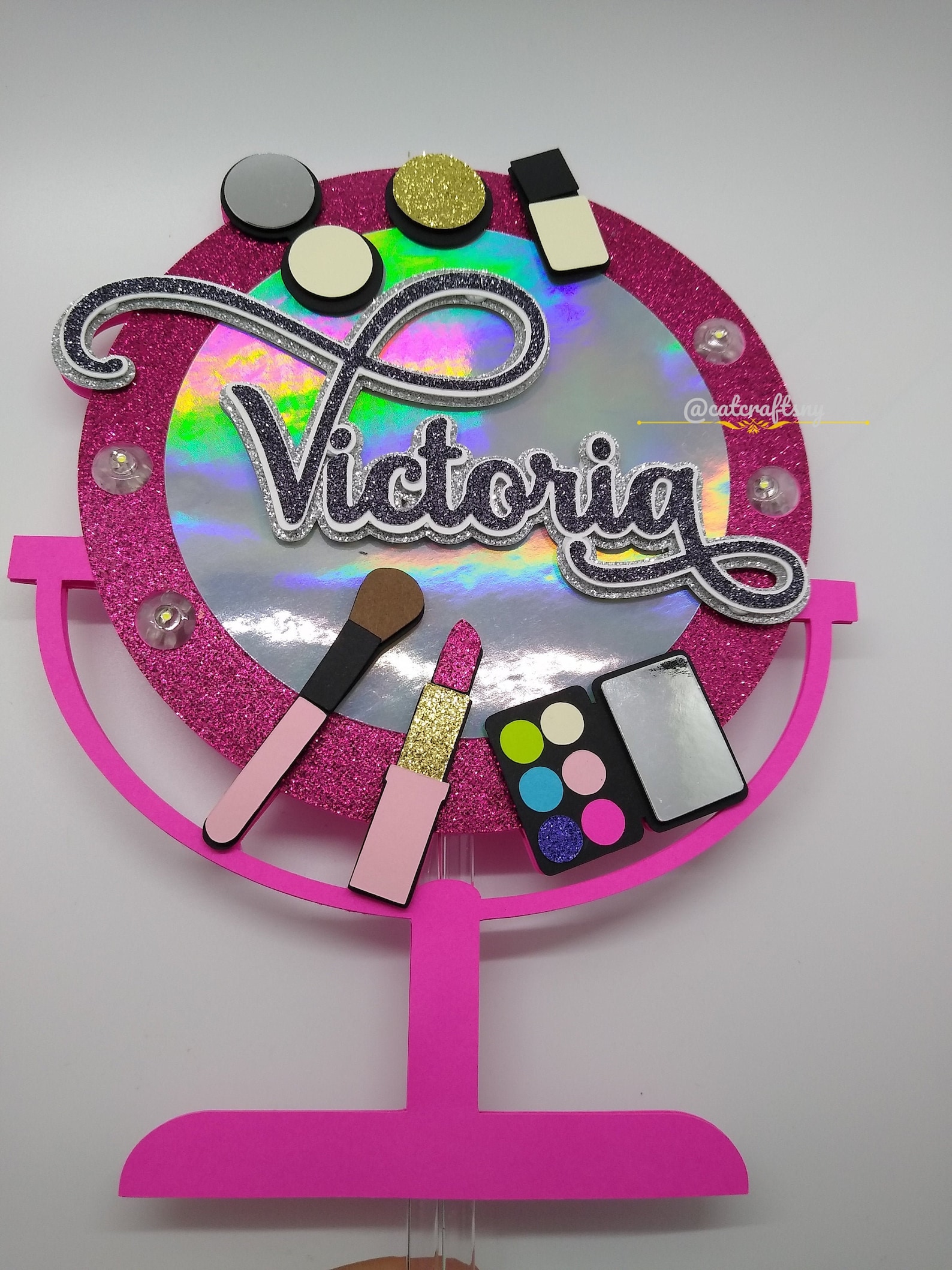 Kit de maquillaje de fiesta topper de maquillaje toppers de | Etsy