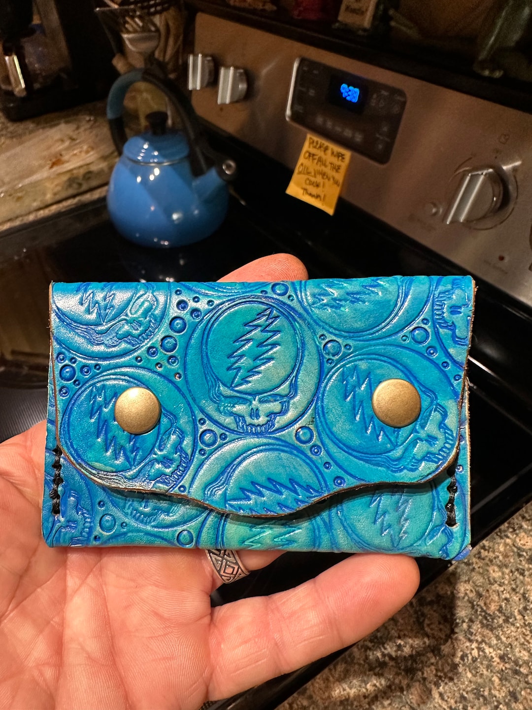 Grateful Dead Leather Wallet. - Etsy