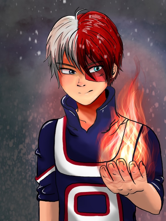 Todoroki My Power | Etsy