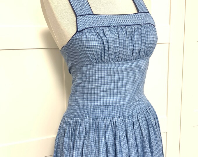 Vintage Dirndl Dress, Checkered Dirndl, Trachten, Prairie, Oktoberfest ...