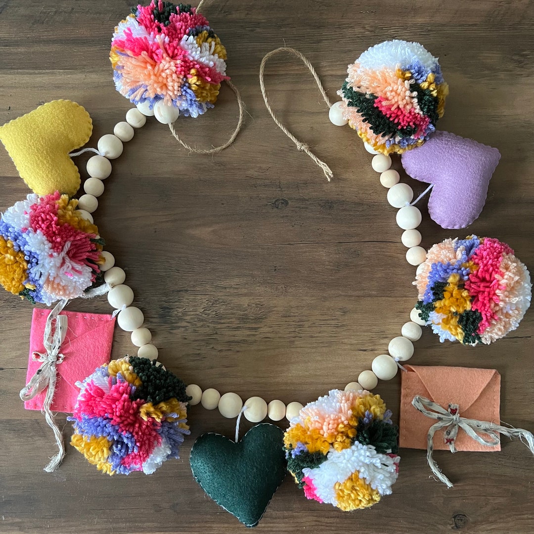 Bold Love Letter Garland - Etsy