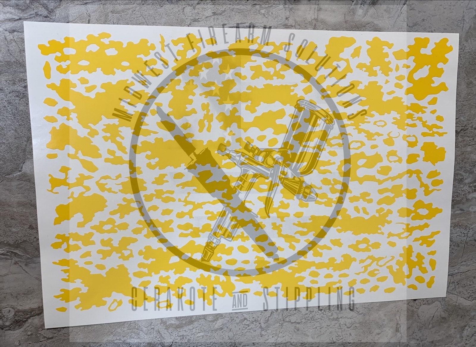 Russian Partizan Camo Vinyl Stencil - Etsy