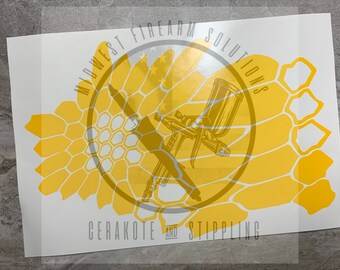 Kryptek Stencil - Etsy