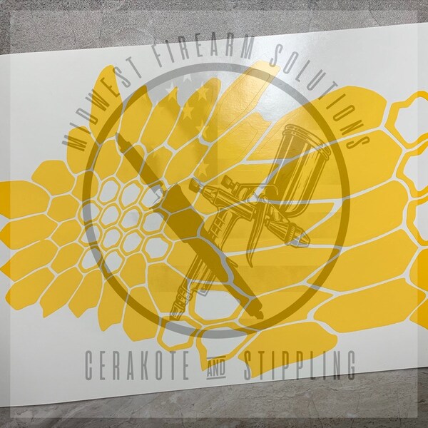 Kryptek Stencil - Etsy