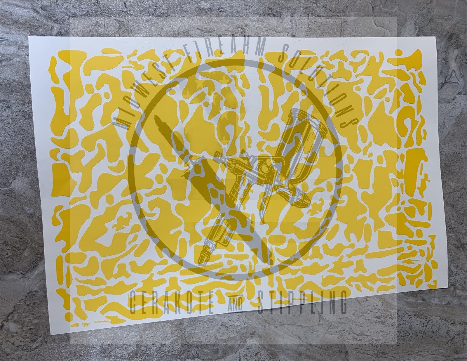 Multicam Blobs Vinyl Stencil - Etsy