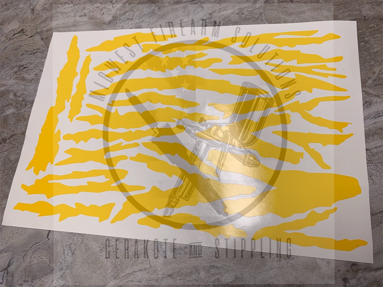 Ripped Camo Vinyl Stencil - Etsy