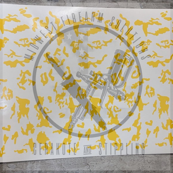 Multicam Stencil Svg - Etsy