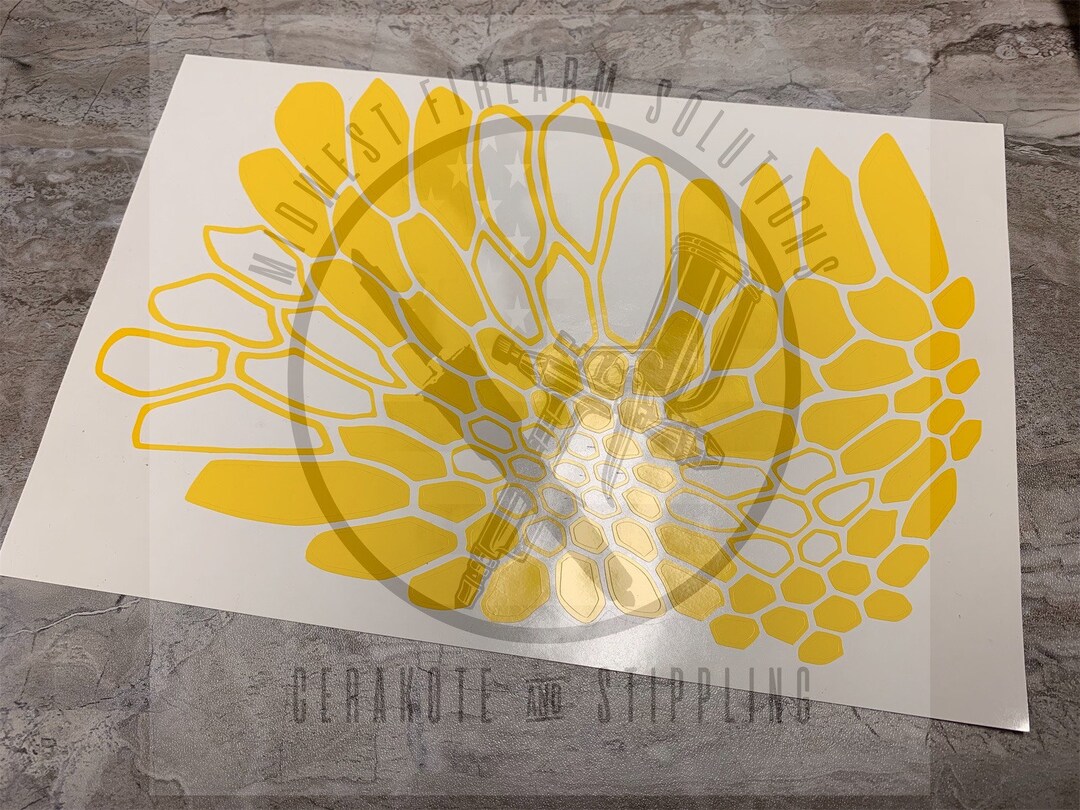 Kryptek Vinyl Stencil - Etsy