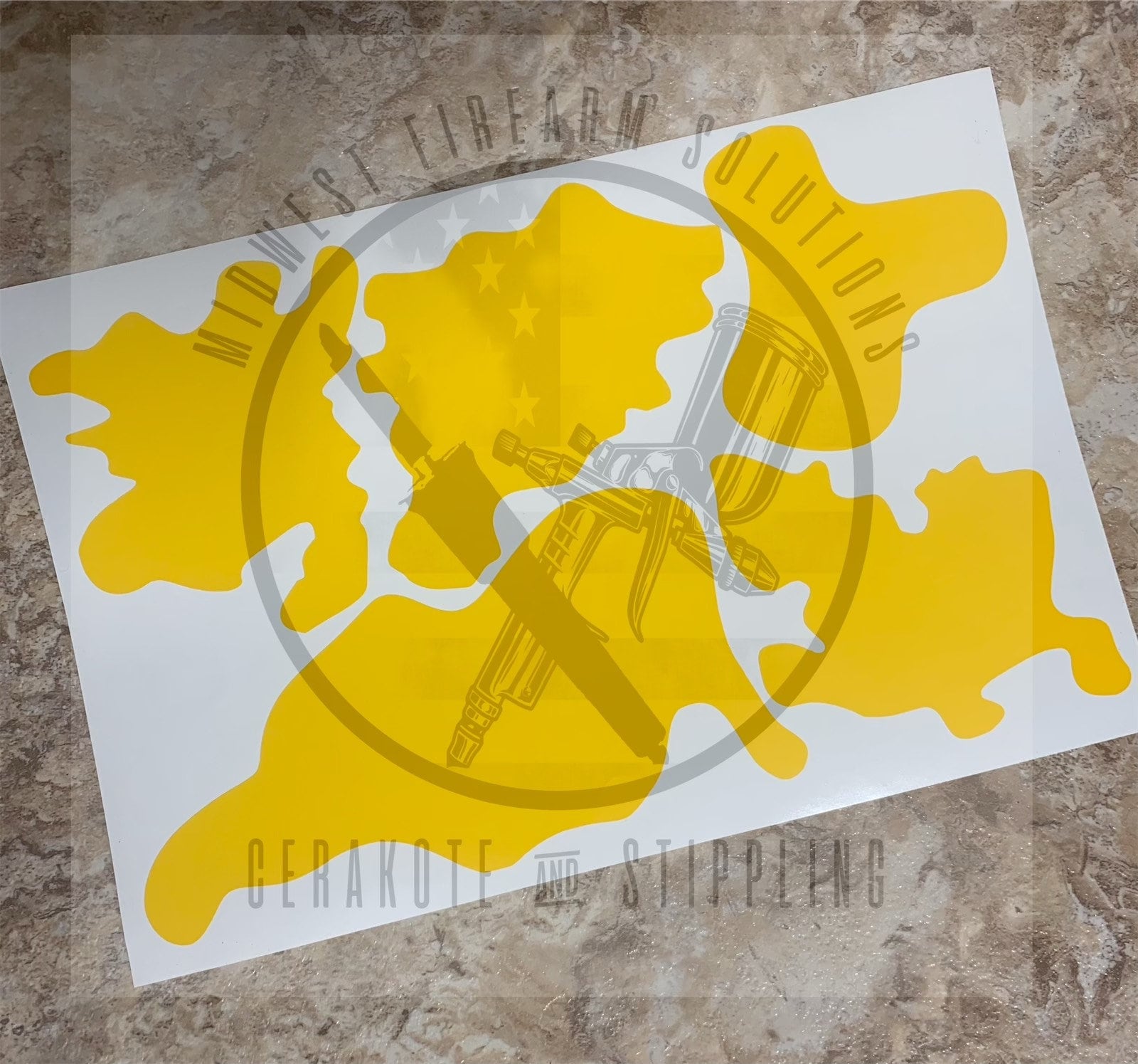 M81 Camo Vinyl Stencil (XL) - Etsy