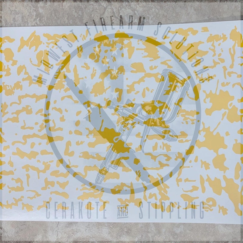 Multicam Stencil Svg - Etsy