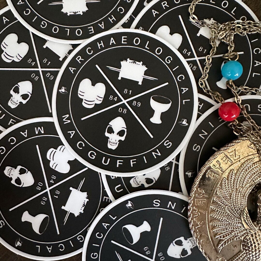 Archaeological Macguffins Sticker - Etsy