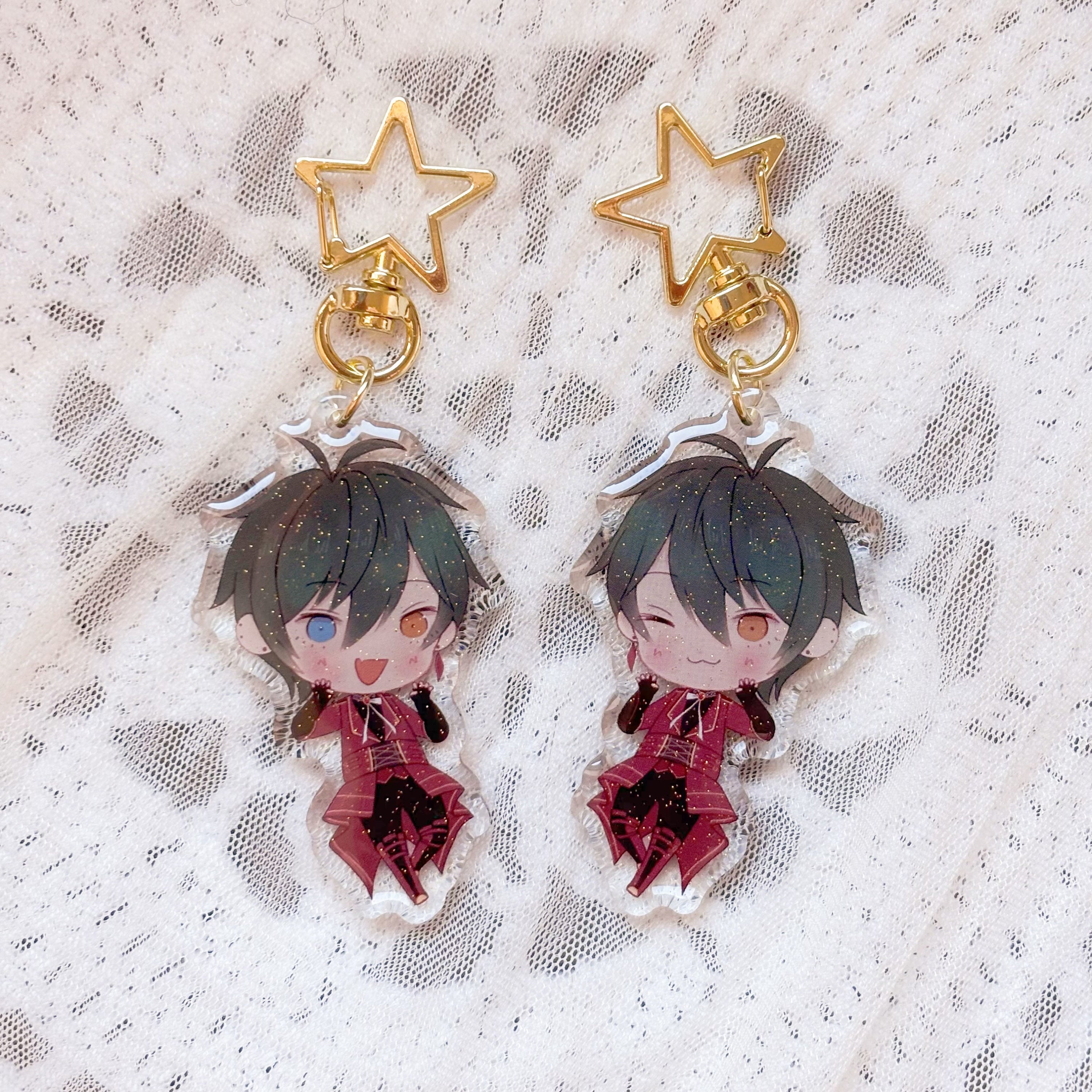 Ensemble Stars Valkyrie Glitter Epoxy Acrylic Charms - Etsy