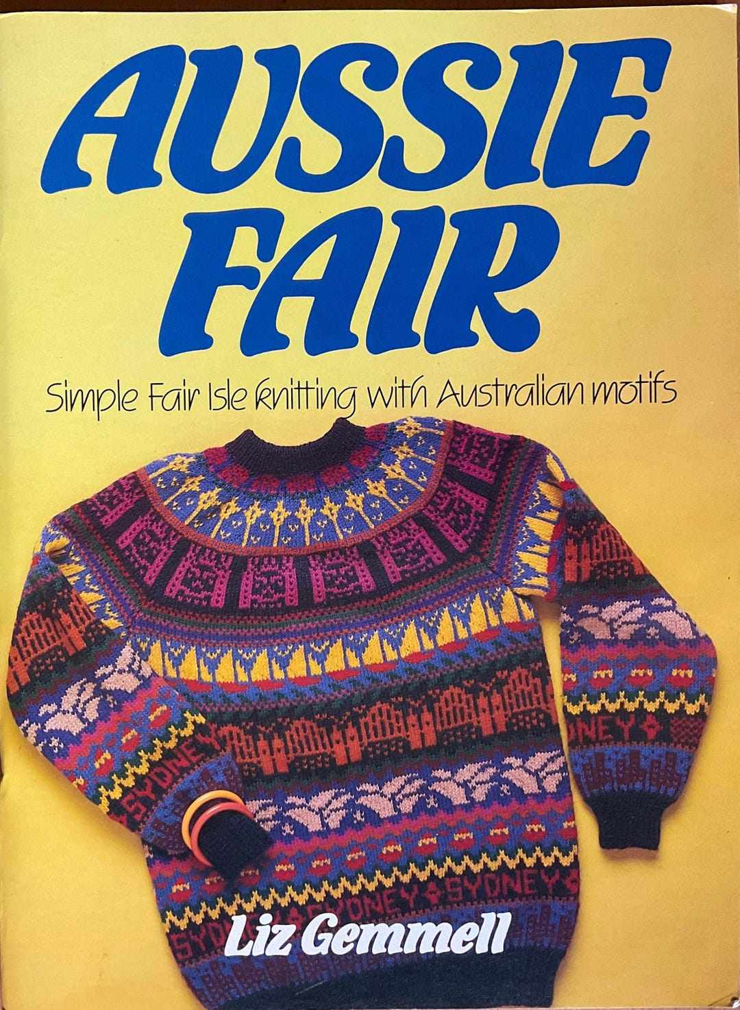 Simple Fair Isle Knitting With Australian Motifs - Aussie Fair - Liz ...