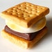 S'more Sculpture - Polymer Clay S'more - Miniature or Life-size Faux ...