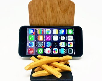 Food Phone Stand - Etsy