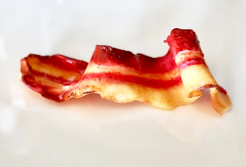 Bacon Sculpture, Food Sculpture, Life-size Fake Bacon, Food Art ...