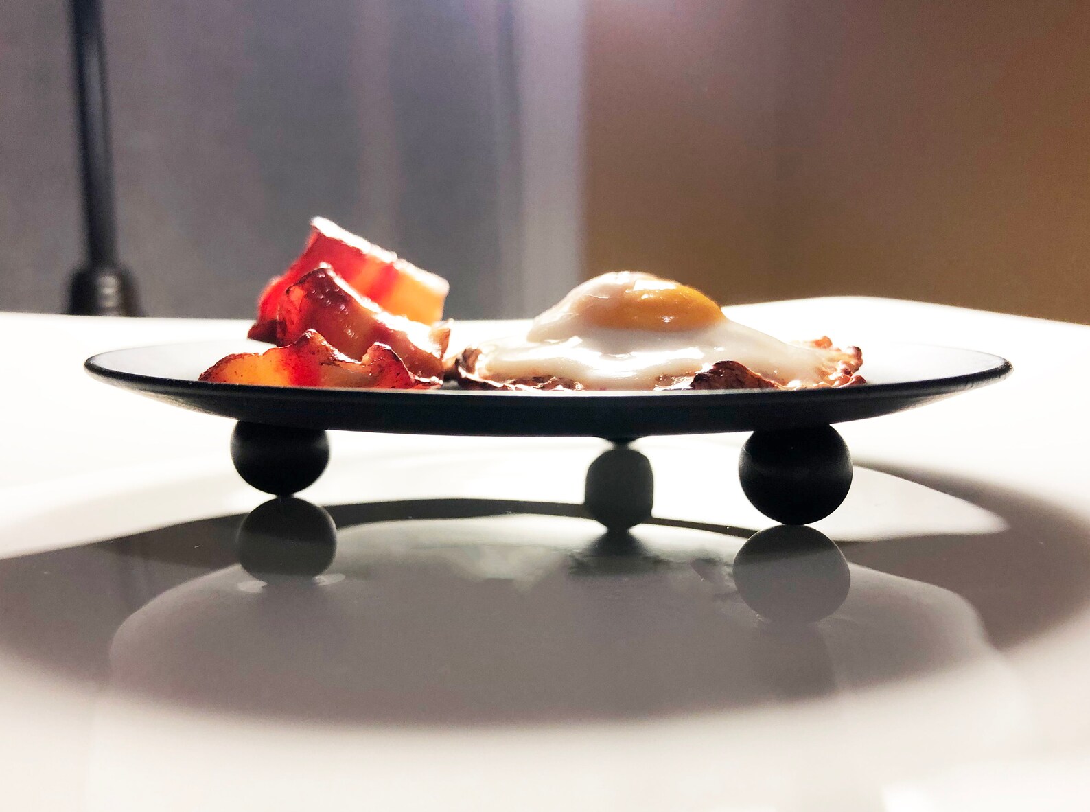 Bacon Fried Egg Sculpture Food Sculpture Clay Bacon Art - Etsy