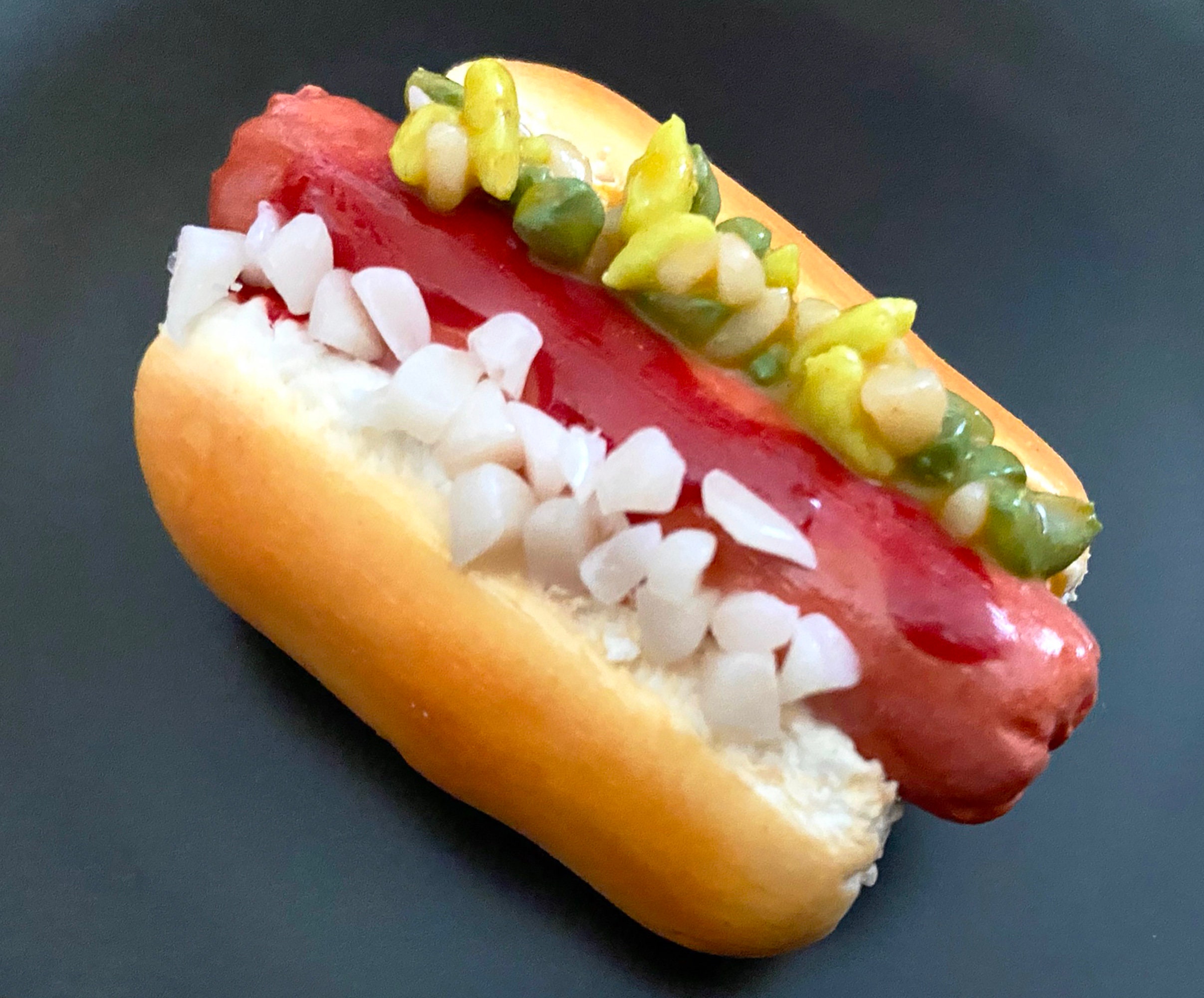 Hot Dog Sculpture Fake Hot Dog Clay Hot Dog Art Chubby - Etsy