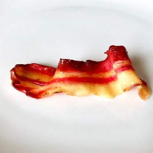 Bacon Sculpture, Food Sculpture, Life-size Fake Bacon, Food Art ...