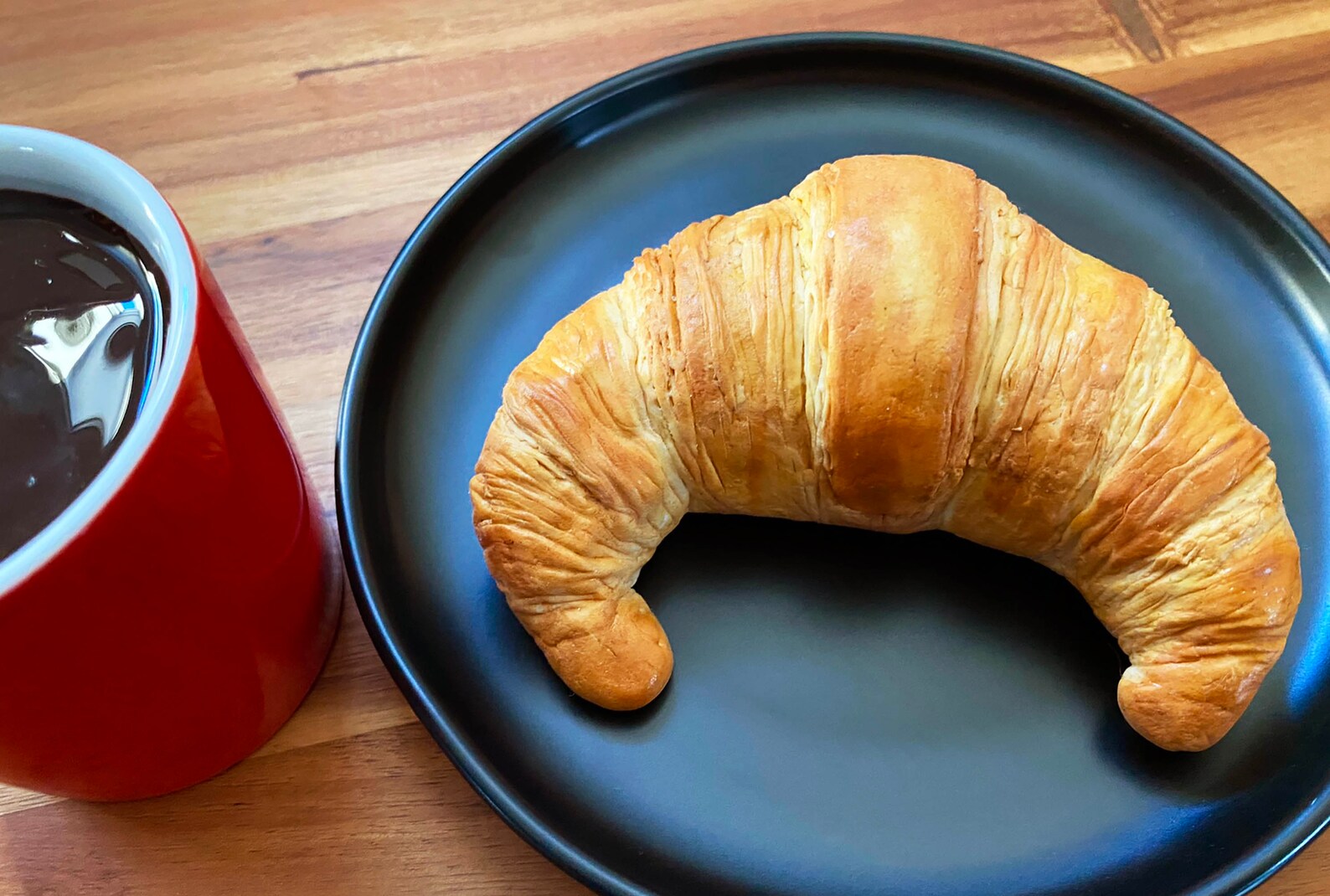 Croissant Coffee Sculpture Life-size Fake Croissant | Etsy