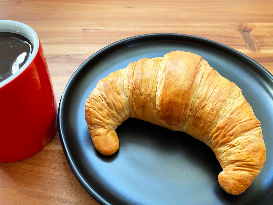 Croissant Coffee Sculpture - Life-size Fake Croissant - Expresso Prop ...