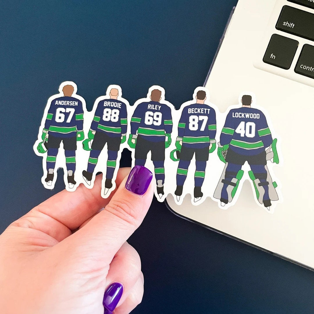 Vancouver Vipers Team Sticker playing for Keeps Series by Becka Mack - Etsy