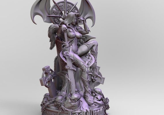Lady Death Hope STL Files for 3D Print | Etsy