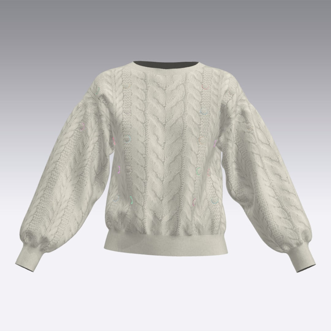 3D Digital Garment - Clo3d/marvelous Designer 2D/3D ZPRJ - Etsy