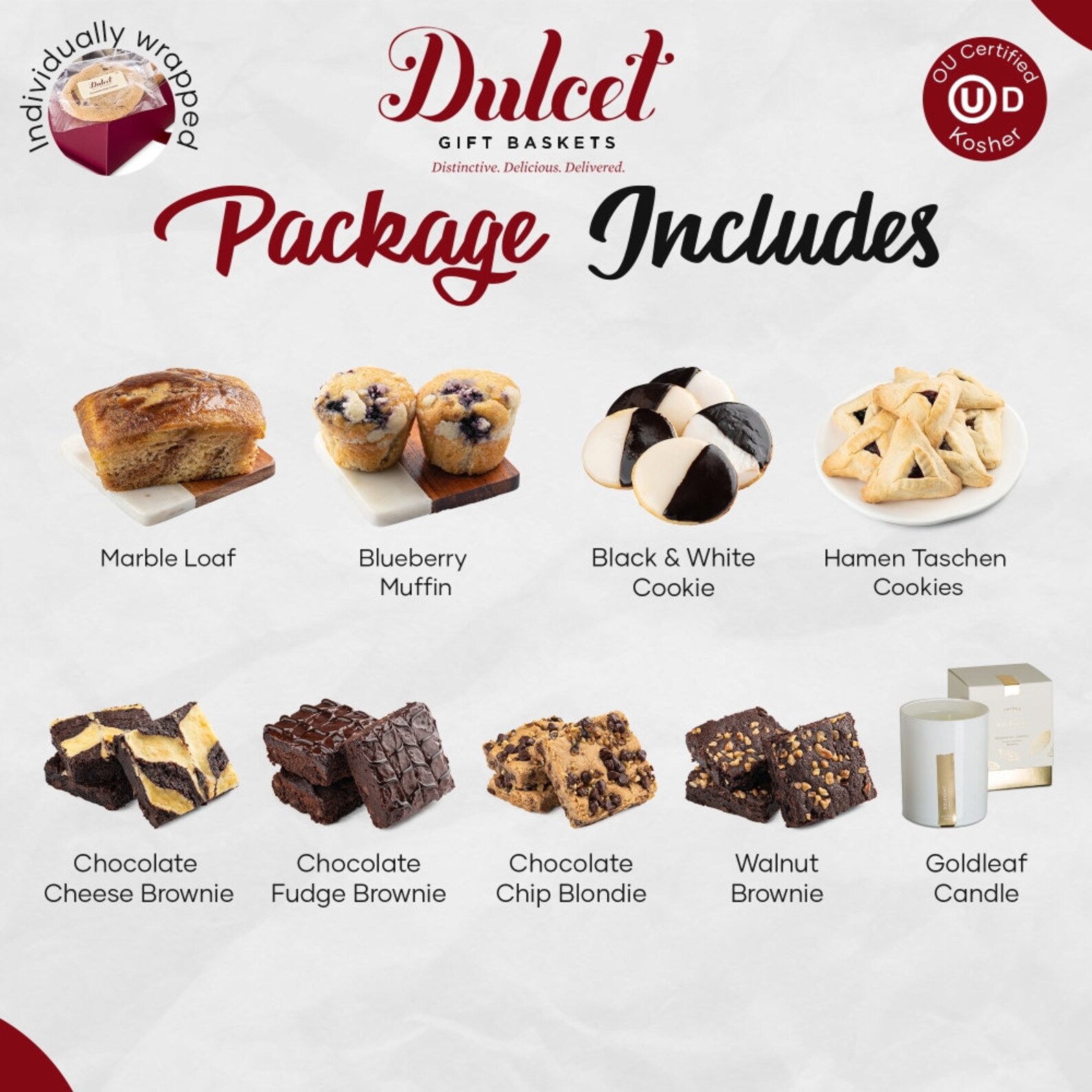Baked Sweet Treats Gift Box | Gourmet Bakeryassortment | New Mom Gift ...