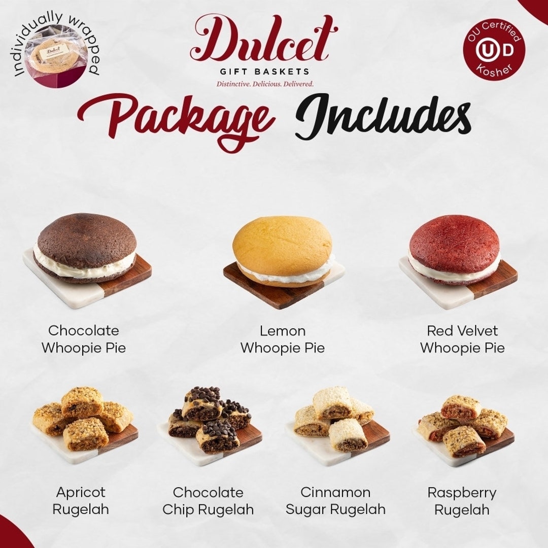 Dessert Sampler Gift Box Whoopie Pies Old Fashioned Bakery Assorted ...