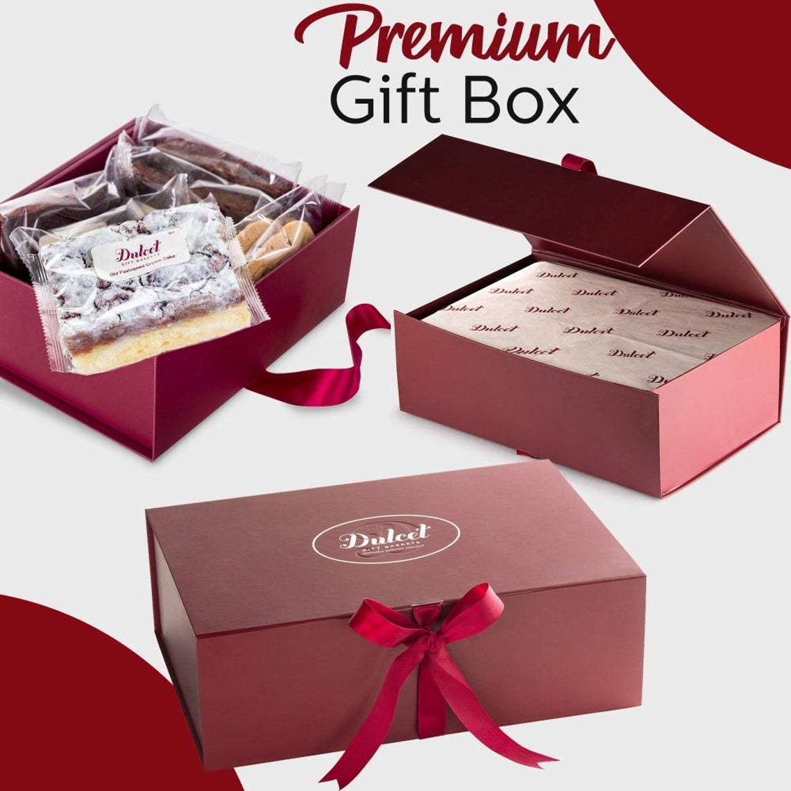 Baked Sweet Treats Gift Box | Gourmet Bakeryassortment | New Mom Gift ...
