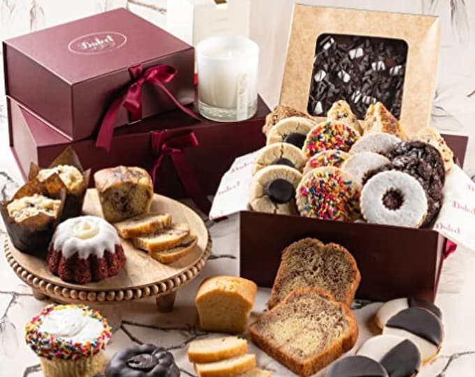 Deluxe Gourmet Gift Basket 3 Tier Tower Wedding Gift Food Gift Box New ...