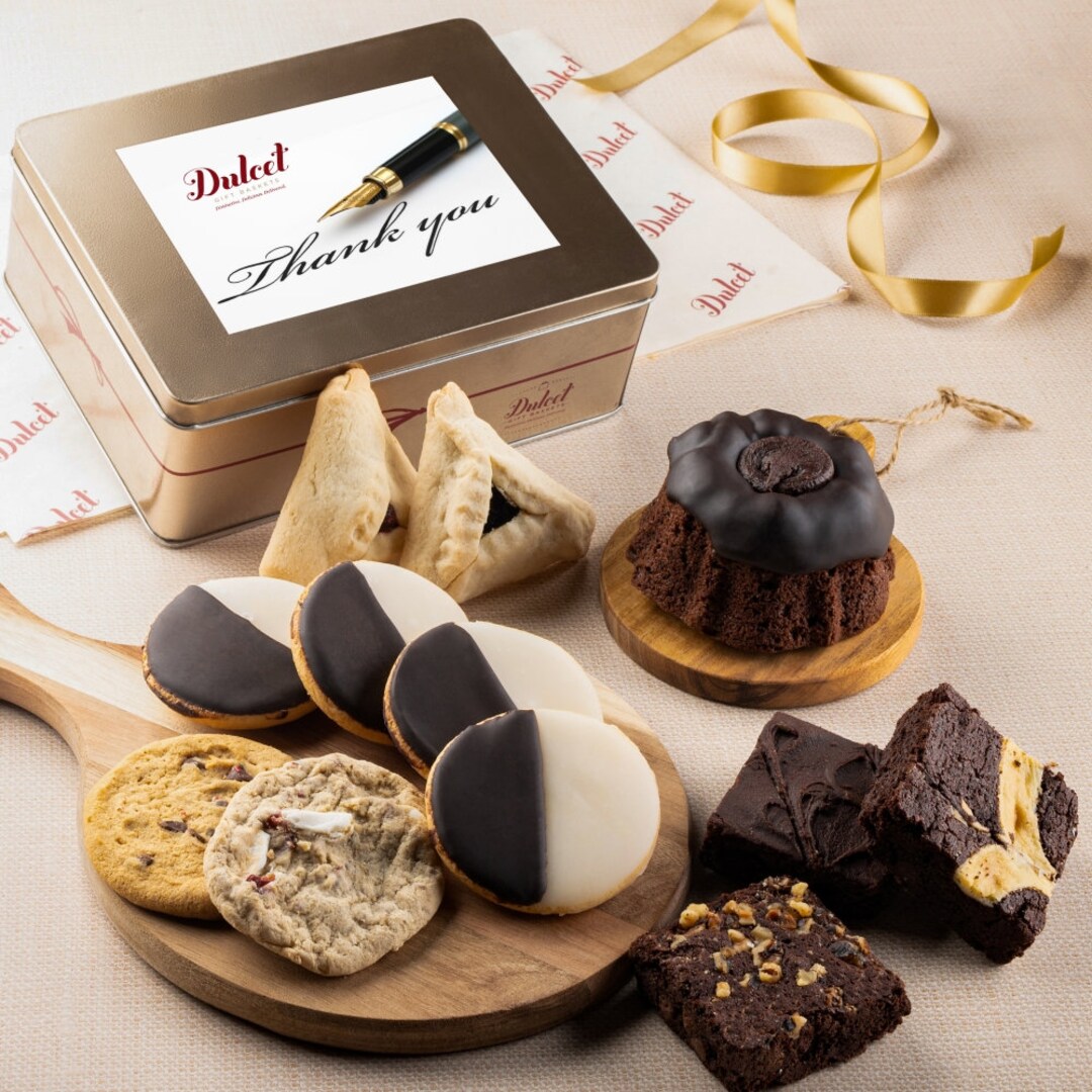 Thank You Gourmet Brownie and Cookie Signature Perfect Gift Basket a ...