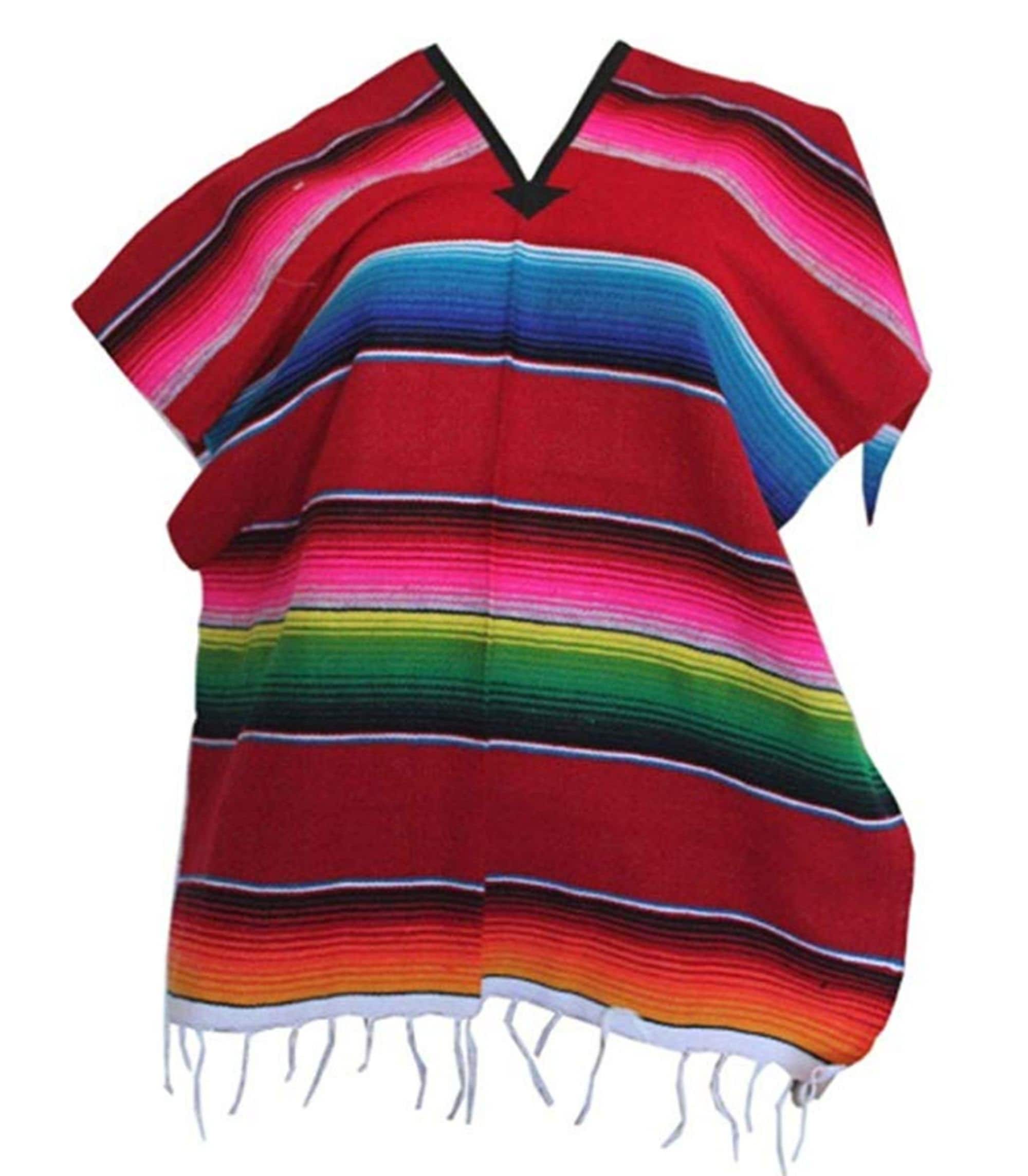 Kids Youth Mexican Serape Sarape Poncho Size 2 to Teen | Etsy