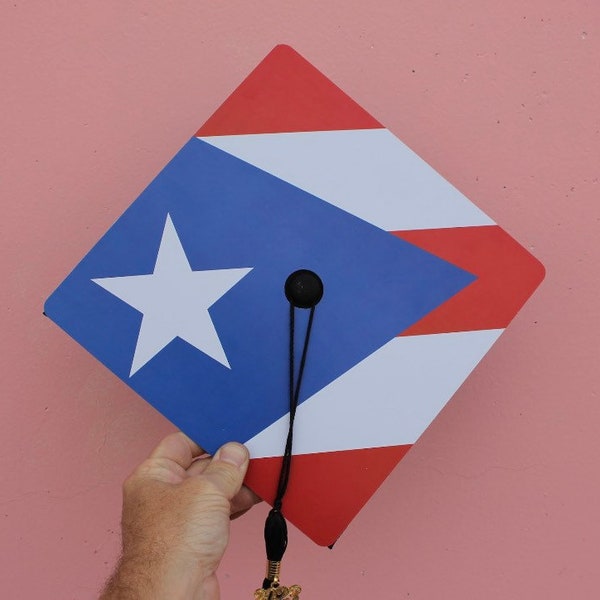 Puerto Rico Graduation Cap Topper - Etsy