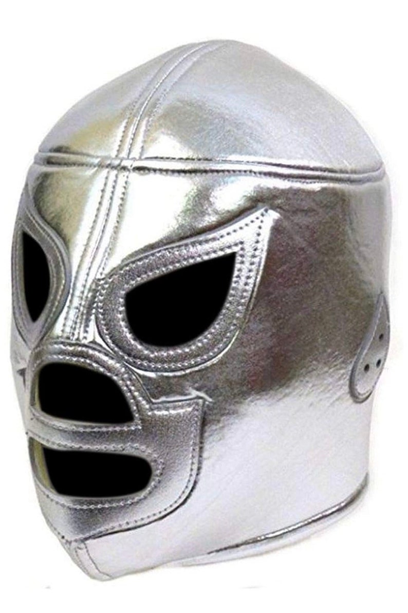 Adult El Santo Mask Mexican Lucha Libre Wrestling | Etsy